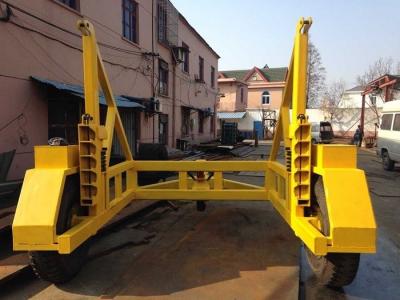 Cina rimorchio sotterraneo idraulico della bobina di cavo dell'attrezzatura della posa di cavi 80KN in vendita