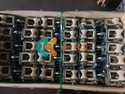 China Live-Line-Doppel-Schaufel-Support-Rolle SH2 OPGW-Streifenpulleys zu verkaufen