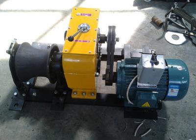 China JJM8D Model 80 KN Cable Winch Puller Petrol Capstan Winch For Cable Stringing for sale