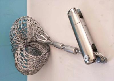 China Single Head Temporary Mesh Sock Joints Stringing Equipment Pulling Grips for sale