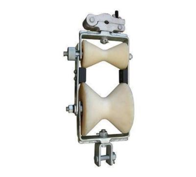 Cina SH2 - il cavo a fibre ottiche OPGW1 foggia il materiale del nylon della doppia puleggia del cavo a fibre ottiche in vendita