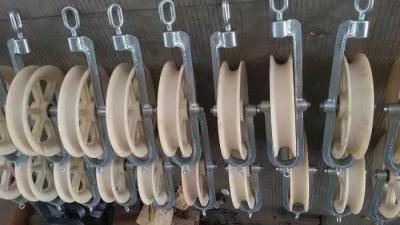 China Hold Down Pulley Block Anti Lifting Automatic Release Pulley for Pulling Rope for sale