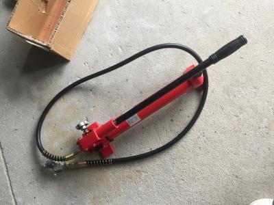 Cina 700 bene durevole manuale di capacità dell'olio della pompa idraulica 900CC di Antivari 1000psi Protable in vendita