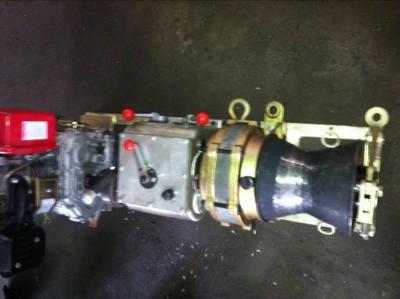 China Shafted Driven Small Wire Puller Winch 3 Tons With Diesel Engine 5HP for sale