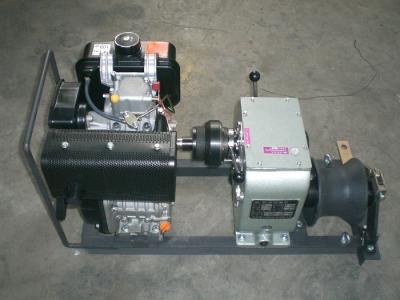China Line Construction Cable Winch Puller 3 Ton Force With Single Capstan for sale