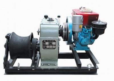 China 3 de Kruktrekker van de ton Draagbare Kabel met Dieselmotor 4HP in de Bouw van de Machtslijn Te koop