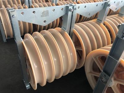 China 660 Mm Five Bundled Conductor Stringing Pulley Block for sale