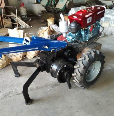 Cina Doppio tamburo che cammina la macchina del trattore dell'argano 15HP in vendita