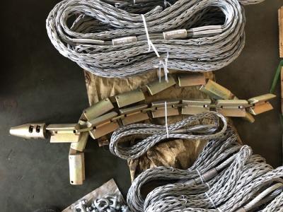 China Power Line Construction Wire Rope Cable Sleeve Connector OPGW ADSS Mesh Sock Joints for sale