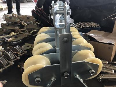 Cina Carrucola di Front And Rear Wheels Tandem galvanizzata carrucola di nylon che mette insieme blocco in vendita