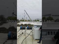 Tower Erection Gin Poles Of Power Line Construction Equipment