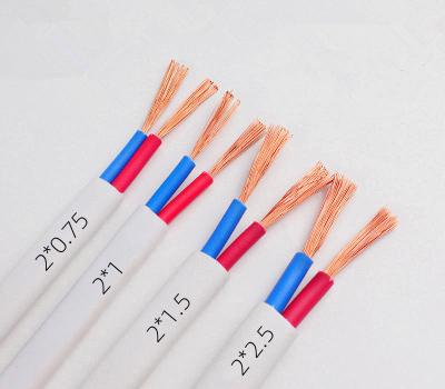 Cina Cavo elettrico del multi del centro di RVVB 2x0.5mm piano flessibile del cavo elettrico in vendita