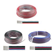 China RGB Light Wire 2Pin 3Pin 4Pin 50m Roll UL1007 PVC Cable for LED Strip for sale
