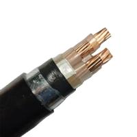 China YJV22 Armoured Power Cable 3 Core 300/500V Direct Burial Underground Overhead for sale