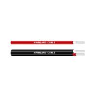 China Single Core 6mm PV Solar Cable H1Z2Z2-K PV1-F Black Red Customized 1800V DC for sale