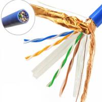 China TIA/EIA Standard Cat6A Bare Ethernet Cable 250 MHz UTP Network Cable for Data Centers for sale