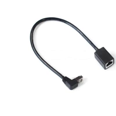 Cina cavo di estensione Cat6 di 30cm RJ45 LAN Network Extension Cable Male alla femmina in vendita