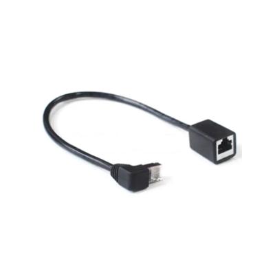 Cina cavo di estensione Cat6 di 30cm RJ45 LAN Network Extension Cable Male alla femmina in vendita