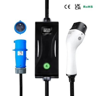 Cina Caricatore portatile di EVCOME Ev con il & di 5M Or Customized Cable SAE J1772; & di IEC 62196; GBT 20234 in vendita