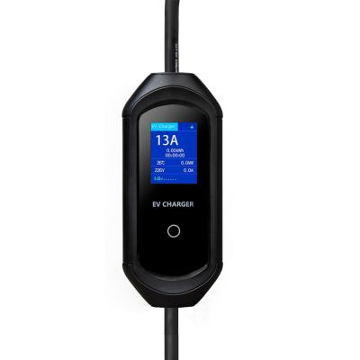 Cina ODM dell'OEM massimo del portatile del caricatore di EVCOME Ev (220V 3.5KW 7KW) 16A Ajutable con l'IEC 62196 GBT 20234 di SAE J1772 in vendita