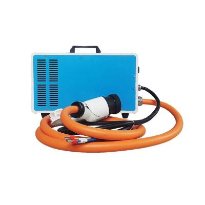 中国 レベル 2 220v 携帯用 240 ボルト EV 充電器 Tesla Ccs 16 Amp 制御 Casse 保護用 販売のため