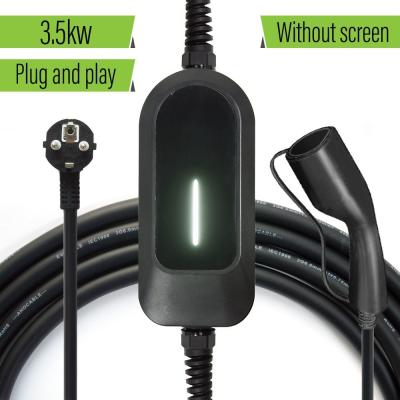 China Van EVCOME Ev de Laders Draagbare (220V Maximum 32A Ajuable) OEM ODM met CEI 61851 SAE J1772 GBT 20234 Te koop