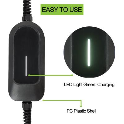 中国 IEC 61851 SAE J1772 GBT 20234のEVCOME Evの充電器のポータブル（220V最高32A Ajuable） OEM ODM 販売のため