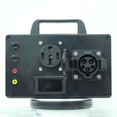中国 ev charger tester portable 50A ev charger connector with Type 1 socket OEM ODM 販売のため