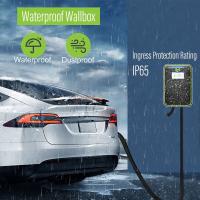 China EVCOME 7kW EV Wallbox Charger with LCD Screen IP65 Type 2 32A for sale