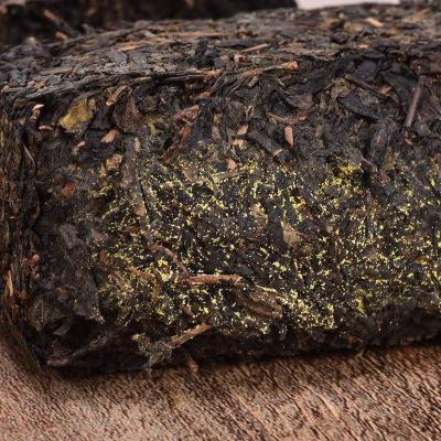 中国 100％自然な圧縮された煉瓦を減らすハイグレードのFuzhuanの煉瓦茶 販売のため