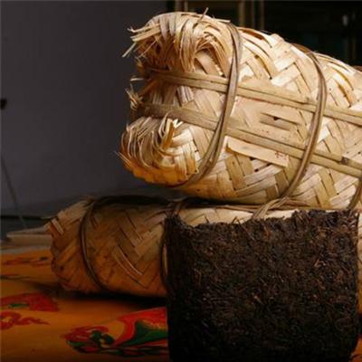 Cina Tè nero di Anhua di perdita di peso del tè scuro di Hunan esile bellezza alla rinfusa in vendita
