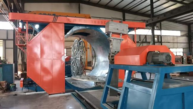 Shuttle Rotomolding Machine - Front View