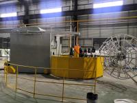 China Tower Rotary Shuttle Rotomolding Machine Efficient Flexible for sale