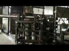 Automatische vormmachine, aangestuurd door PLC Automatische energiebesparende rotatievormmachine met twee stations verwarmingskamer
