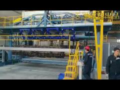 Máquina de moldagem rotacional de controle PLC com método de resfriamento direto / indireto do molde