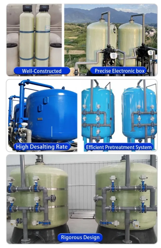High-Efficiency Water Softening System for Pure and Soft Water