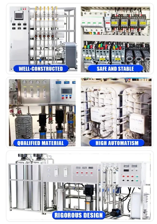 EDI Electrodeionization Plant for Ultra Pure Water with Lon Exchange Module