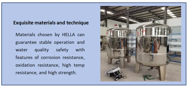 Automatic Backwash Multimedia Filter with Activated Carbon/Manganese Sand/Quartz Sand/Resin