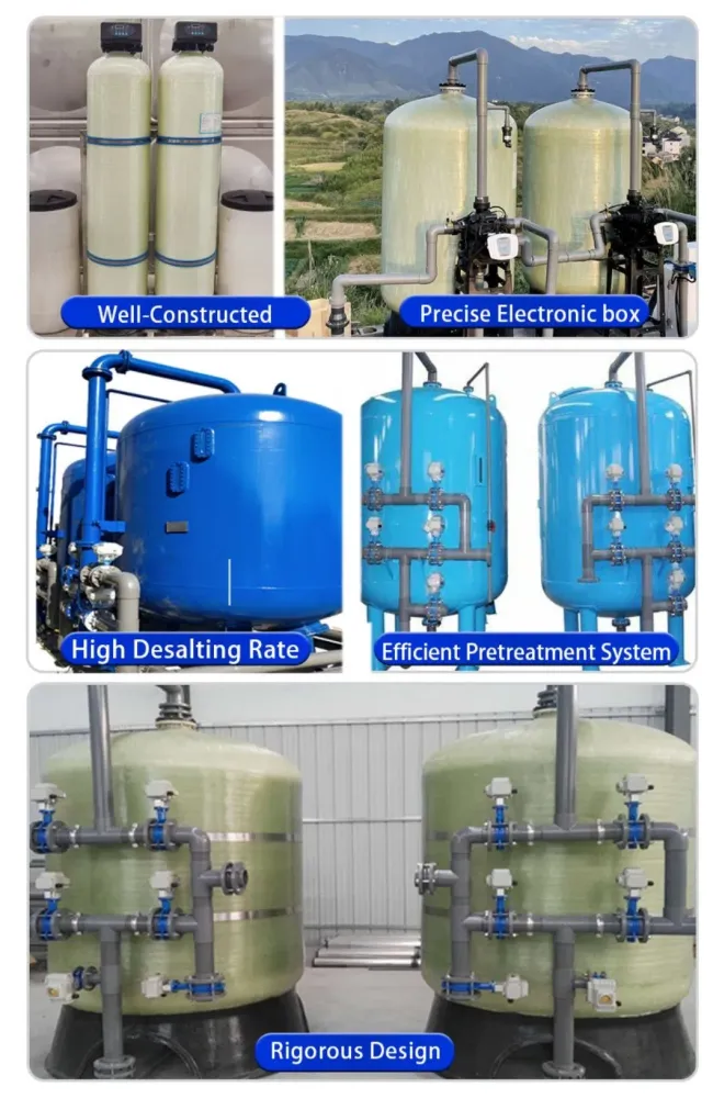 Automatic Backwash Multimedia Filter with Activated Carbon/Manganese Sand/Quartz Sand/Resin