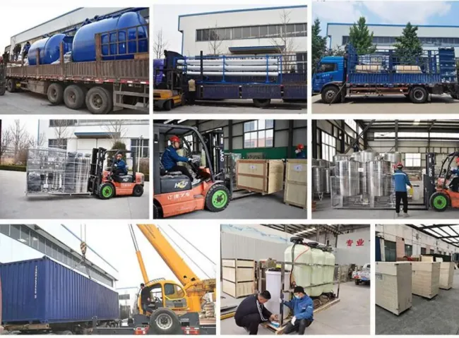 High-Efficiency Distilled Water Plant for Industrial Applications