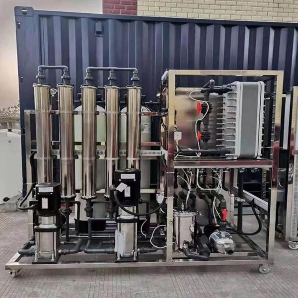 Quality EDI Electrodeionization Plant for Ultra Pure Water with Lon Exchange Module for sale