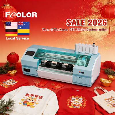 China USA WAREHOUSE 35CM DTF Transfer Printer 14Inch XP600 for Hoodie Sweatshirt Printing Direct to Film Machine for sale