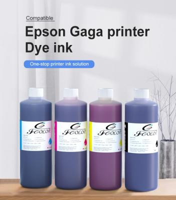 China Fast Drying Anti-Clog Premium Dye Ink for Epson GaGa Printer WF-C579R WF-C5390 WF-17590 20590 Office and Photo Printing for sale