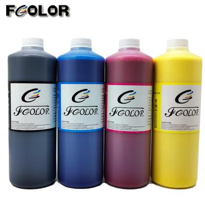China FCOLOR Factory Price Pigment Ink for Epson C3510 C6050A C6050P C6550A C6550P C7510G Label Printer Pigment Ink Refills for sale