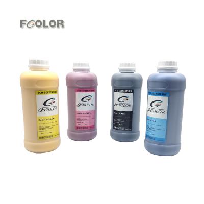 China Fcolor High Quality Stay 3 Years Outdoor Water Based Eco Solvent Ink for Mimaki JV33 SS21 for sale
