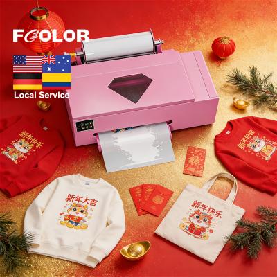 China FCOLOR A3 Roll DTF Printer with XP600 Printhead for T-shirt Printing , Wholesalers' Top Choice to Maximize Profits for sale