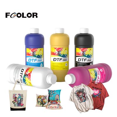 China Fcolor DTF Tinta Premium Ink DTF Ink for DTF Printer XP600 I3200 I1600 L8050 L1800 Heat Transfer Pigment Inks for sale