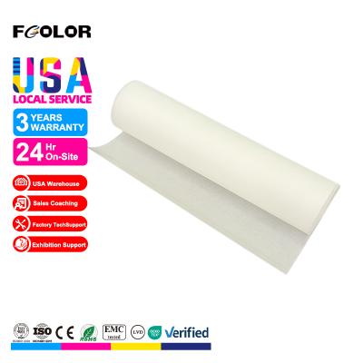 China Fcolor Dtf Film Heat Transfer Printing Roll 30cm 60cm Instant Peel Super Breathable Inkjet Printer PET Transfer Super DTF Film for sale