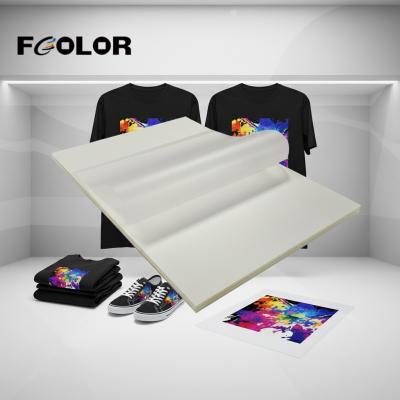 China FCOLOR Manufacturer Wholesale Fast Dry A3 Dtf Film Print Dtf Heat Transfer Stickers Film Premium A4 Dtf Transfer Film for sale