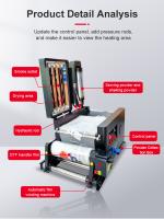 China DTF Powder Shaker and Drying Machine Full Automatic for A3 DTF Printers for sale